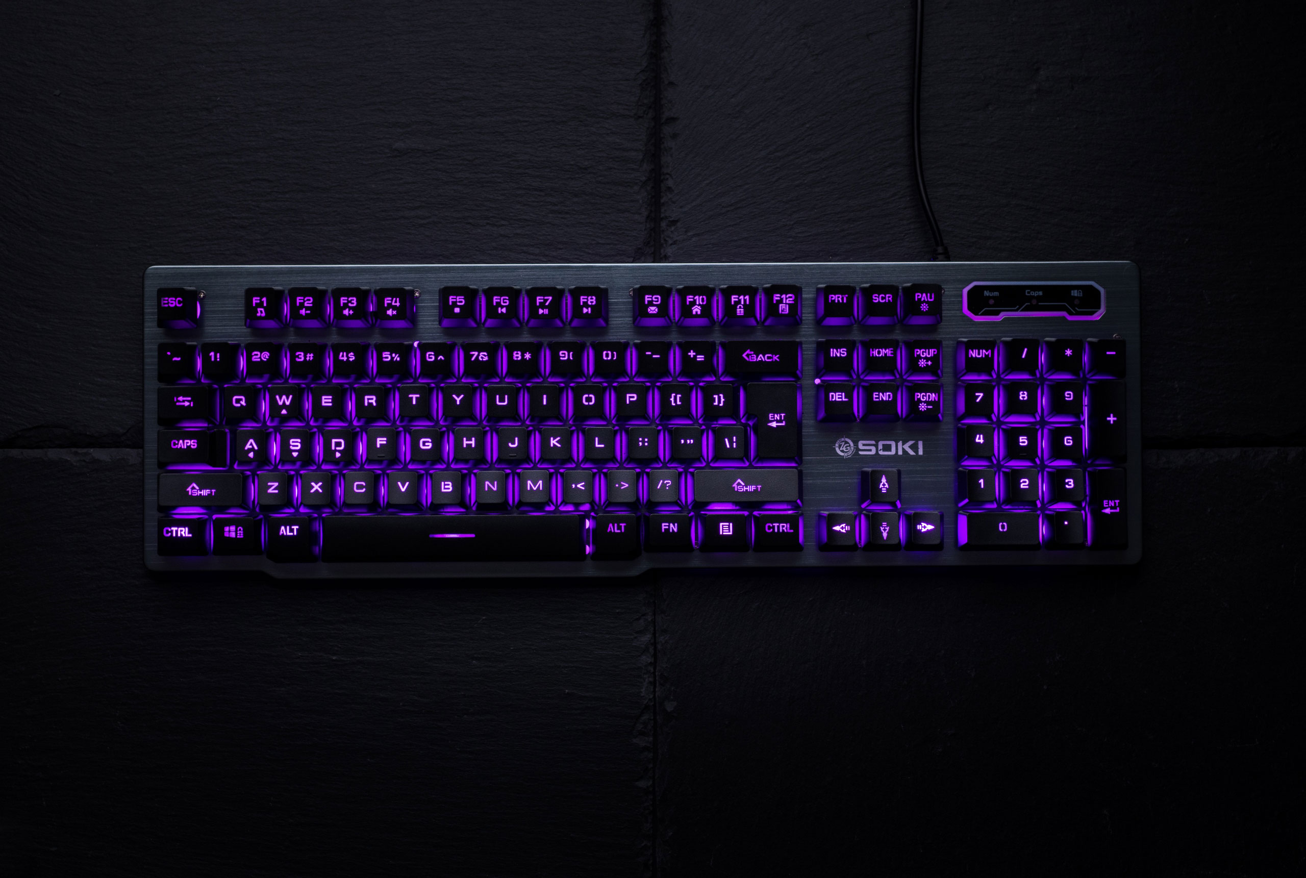ZeroGround Soki - Gaming keyboard