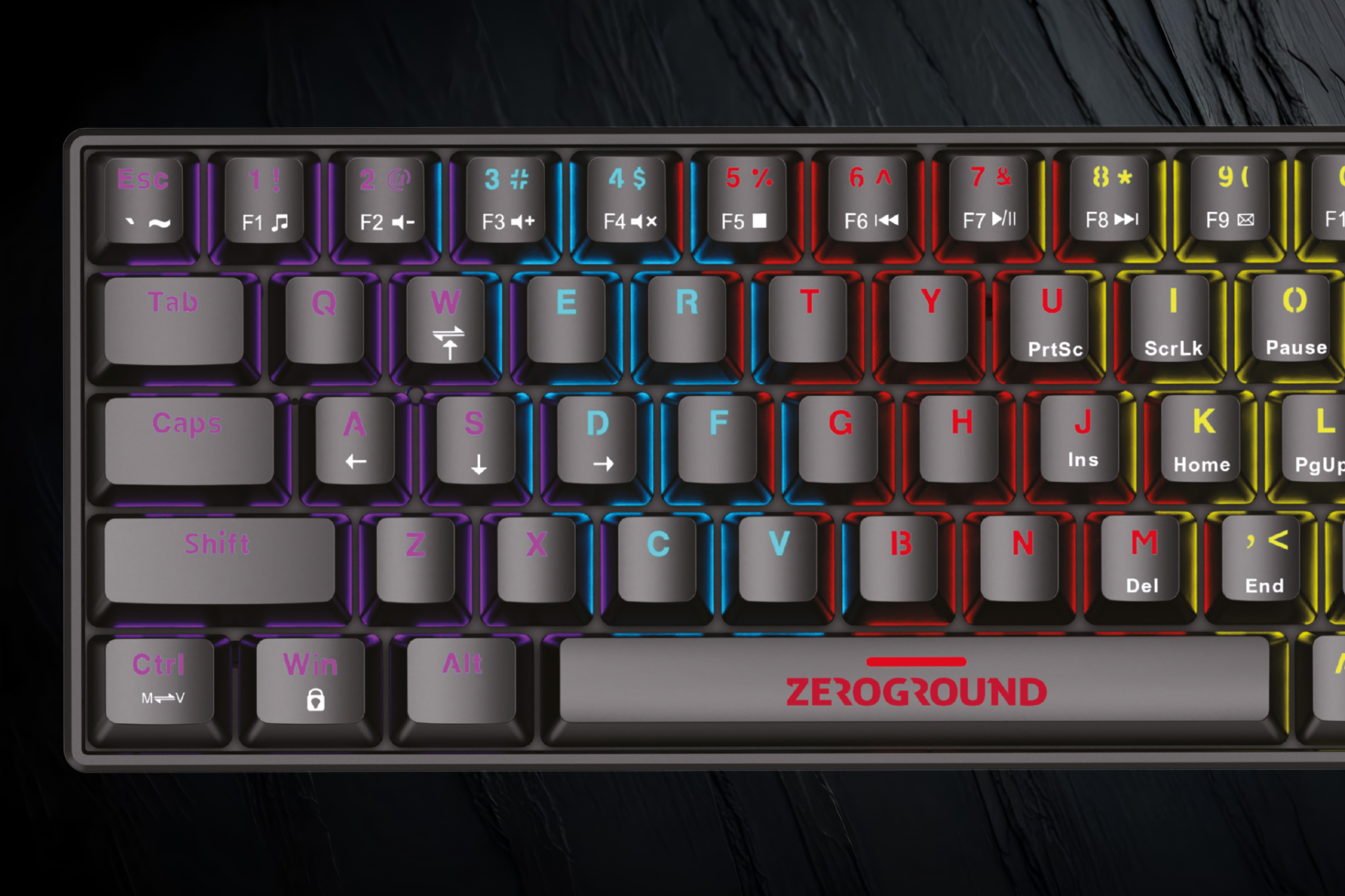 ZeroGround Torii 2.0- Gaming keyboard