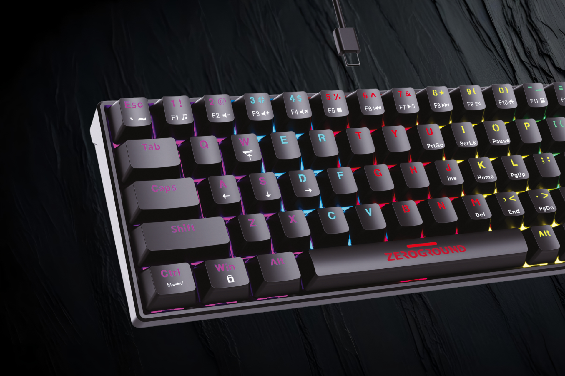 ZeroGround Torii 2.0- Gaming keyboard